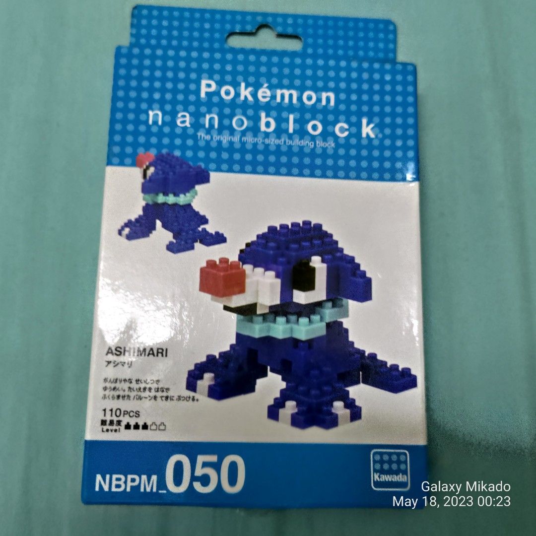 Pokemon X Nanoblock Ashimari (popplio), Hobbies & Toys, Toys & Games on ...