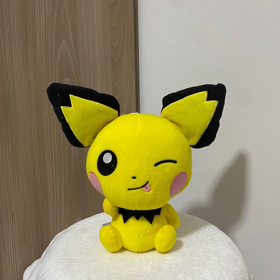 Pokémon Squish Kuji Plushie Plush Toy - Gengar / Pichu / Marill ...