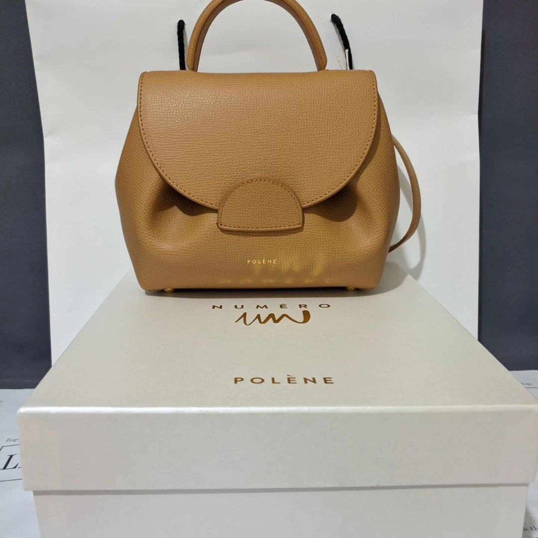 Polene Numero un nano in caramel, Luxury, Bags & Wallets on Carousell