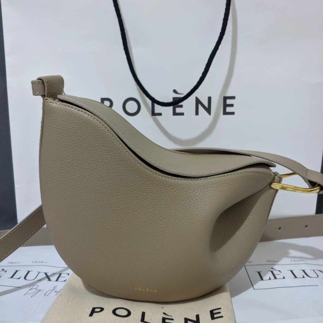 Polene Tonca in Taupe, Luxury, Bags & Wallets on Carousell