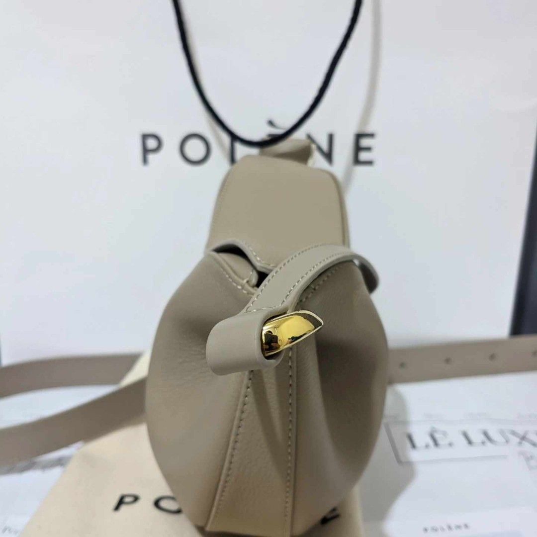 Polene Tonca in Taupe, Luxury, Bags & Wallets on Carousell