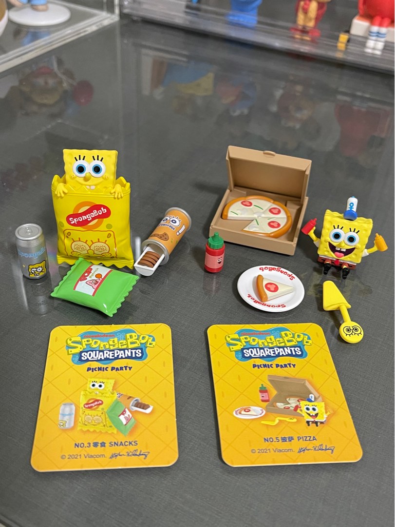 Popmart SpongeBob Picnic Party, Hobbies & Toys, Toys & Games on Carousell