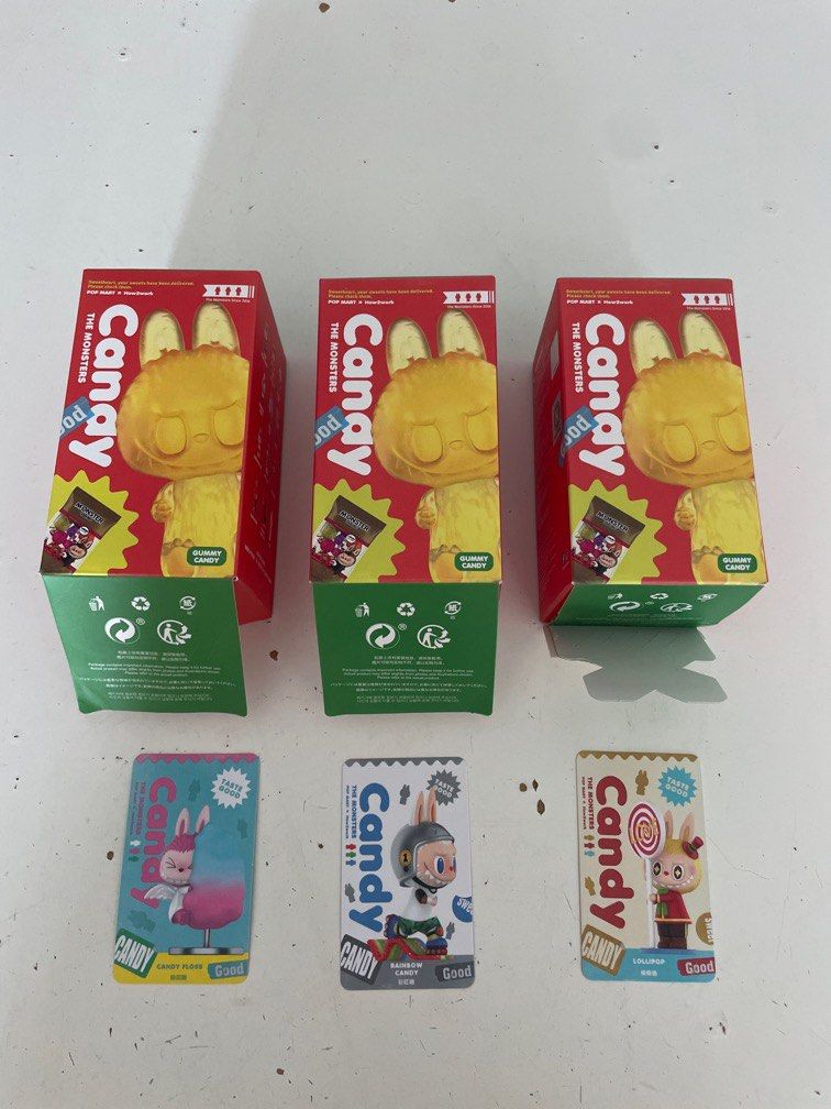 Popmart The Monsters Candy, Hobbies & Toys, Toys & Games on Carousell