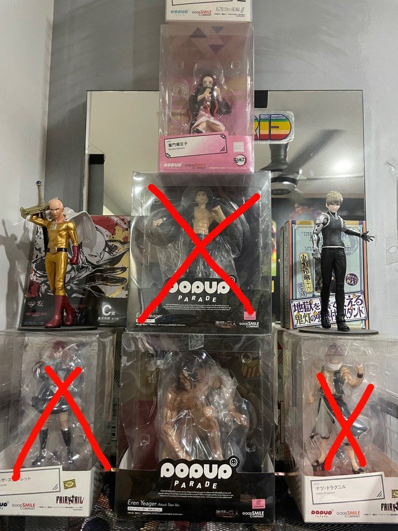 Popup parade attack on titan, fairy tail, demon slayer, nezuko, Hobbies ...