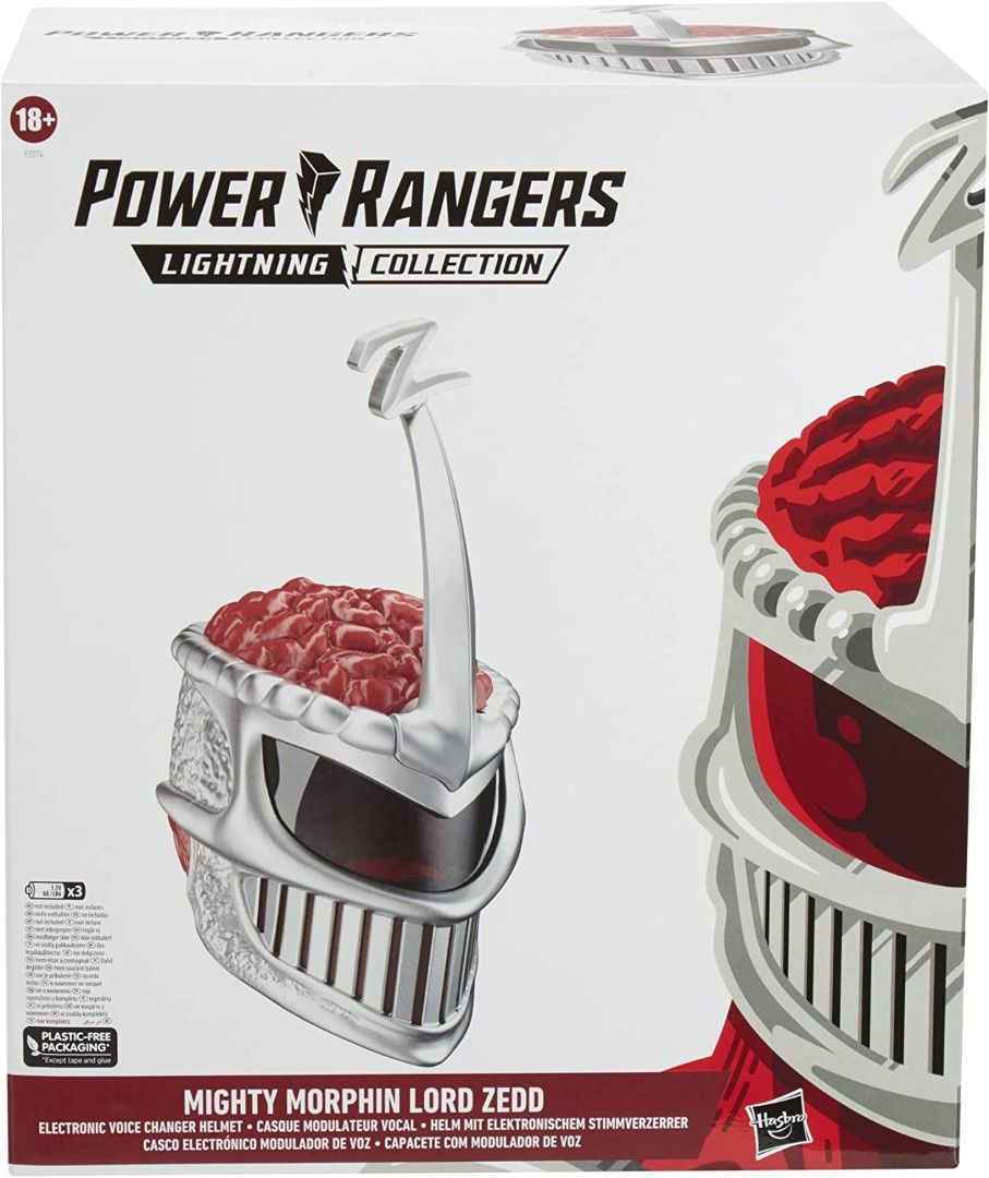 Power Rangers Lightning Collection Lord Zedd Premium Role Play Helmet ...