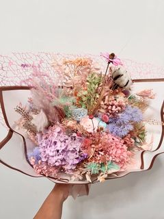 Preloved Preserved flower bouquets, Hobbies & Toys, Stationery & Craft ...