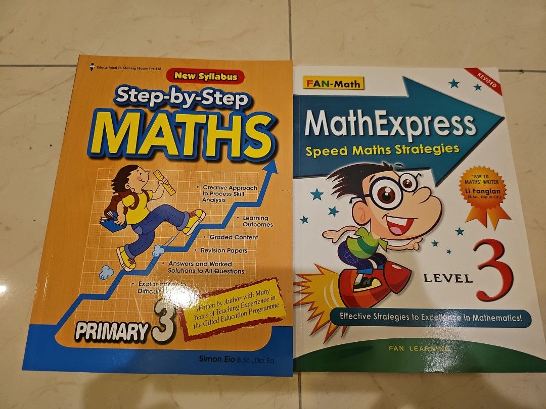 Primary 3 maths assessment books, Hobbies & Toys, Books & Magazines ...