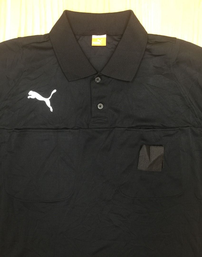 Puma Referee Jersey #CV Used, Men's Fashion, Tops & Sets, Tshirts ...
