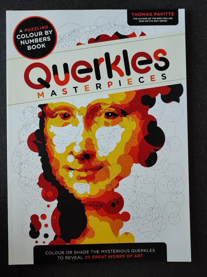 QUERKLES puzzle colouring books x2, Hobbies & Toys, Books & Magazines ...