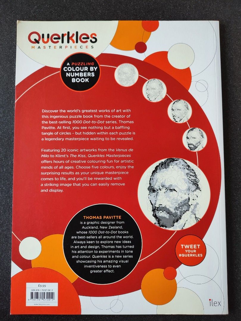 QUERKLES puzzle colouring books x2, Hobbies & Toys, Books & Magazines ...