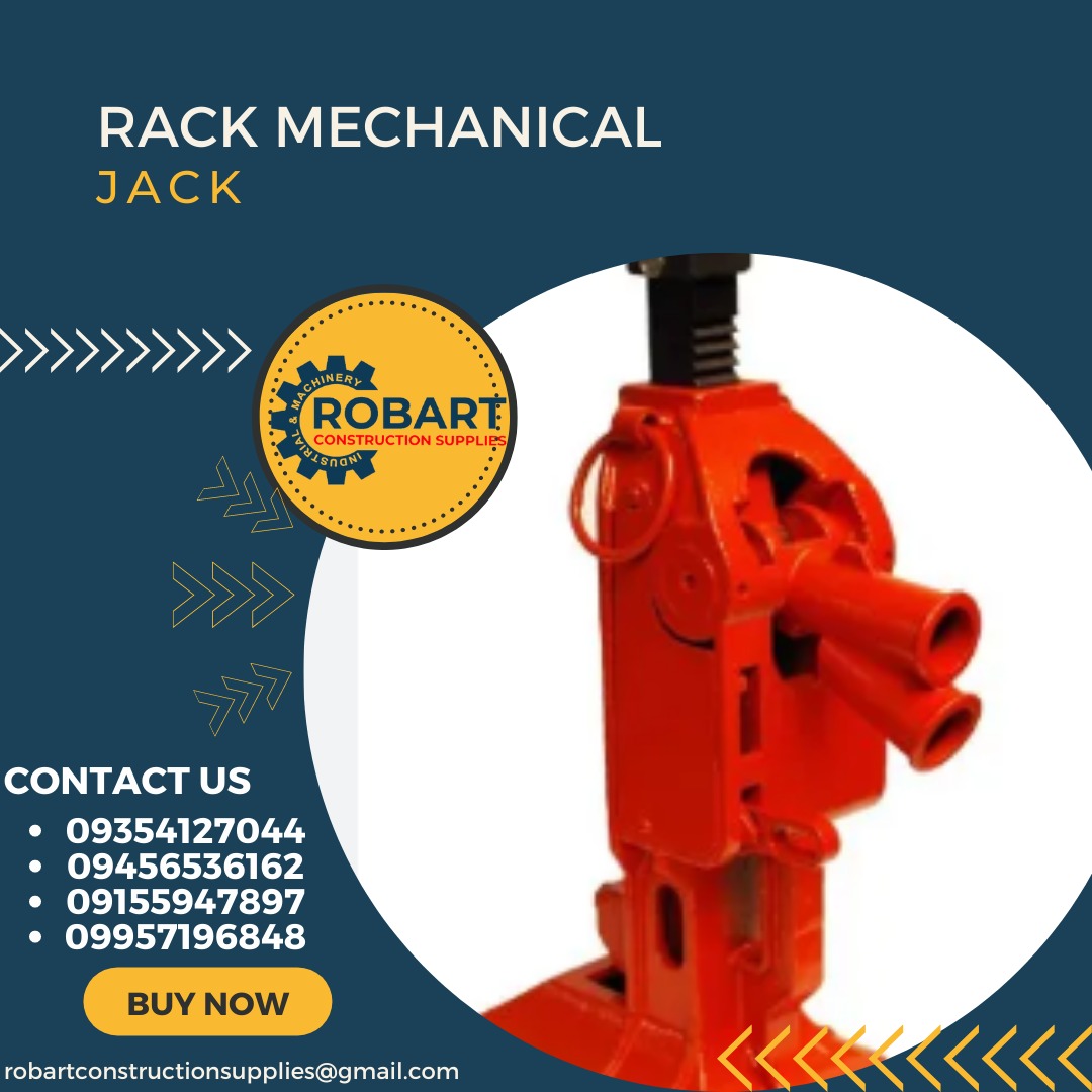 RACK MECHANICAL JACK, Commercial & Industrial, Construction Tools & Equipment on Carousell
