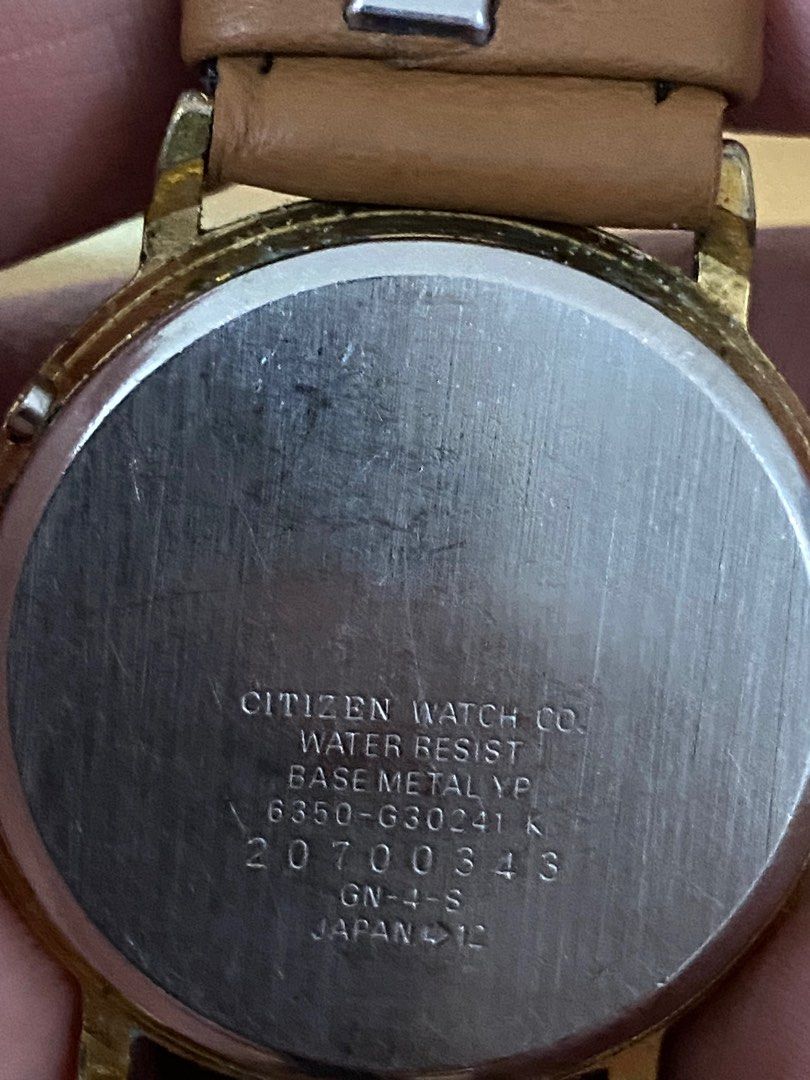 Rare Citizen Elegance 6350-G30735 Triple Calendar Moon Phase Watch, Men ...