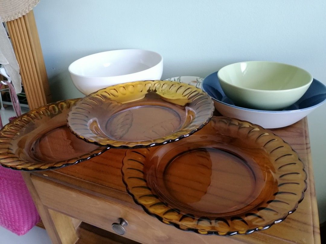 Rarely used plates, Furniture & Home Living, Kitchenware & Tableware ...