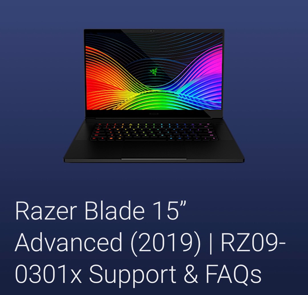Razer 15 Advanced (2019), Computers & Tech, Laptops & Notebooks on Carousell