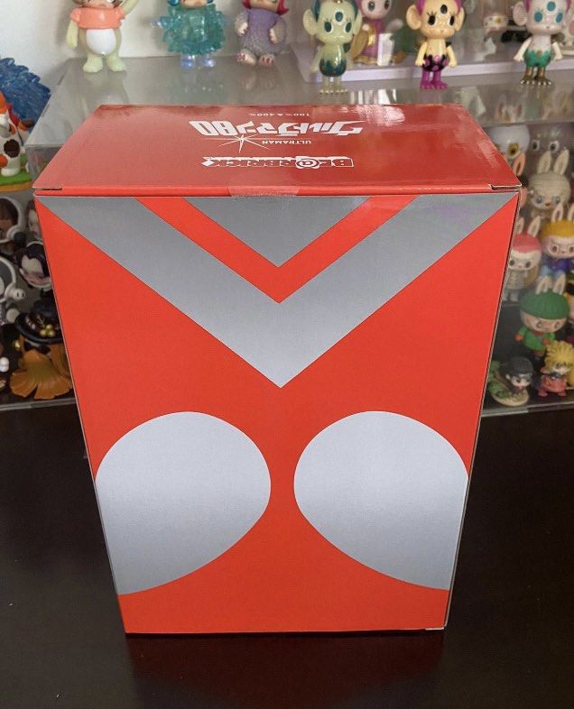 Last piece 400%+100% Bearbrick Ultraman 80 Medicom Toy be@rbrick ...