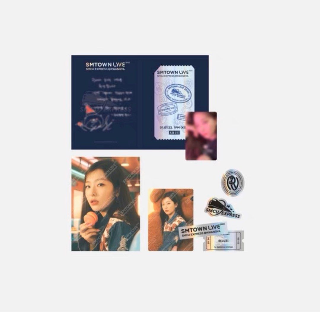 RED VELVET SEULGI AR TICKET SET, Hobbies & Toys, Collectibles & Memorabilia, K-Wave on Carousell
