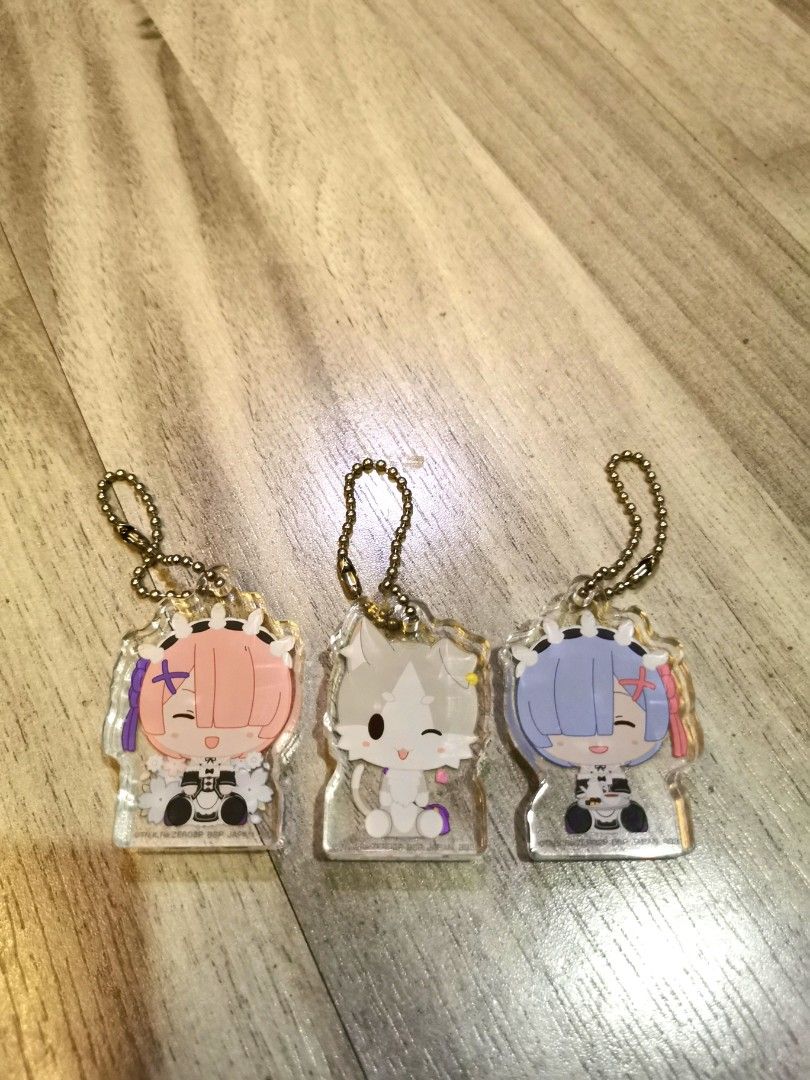 Rem Re:Zero Keychain Authentic, Hobbies & Toys, Memorabilia ...