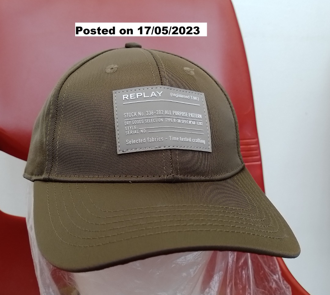 Replay Cap, 男裝, 手錶及配件, 棒球帽、帽 - Carousell