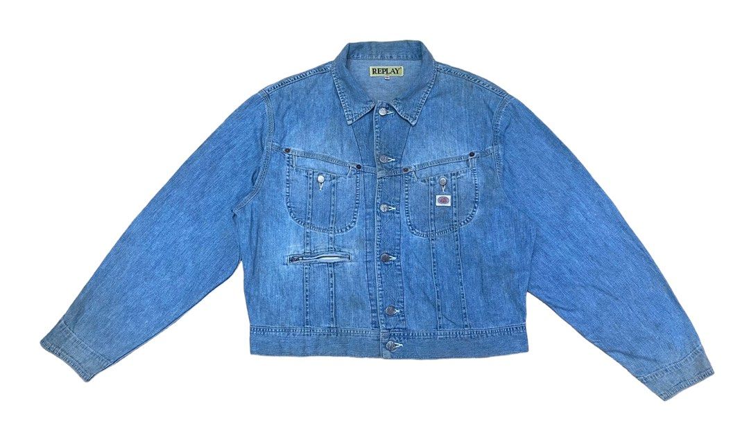 Replay Denim Jacket, Men's Fashion, Coats, Jackets and Outerwear on ...