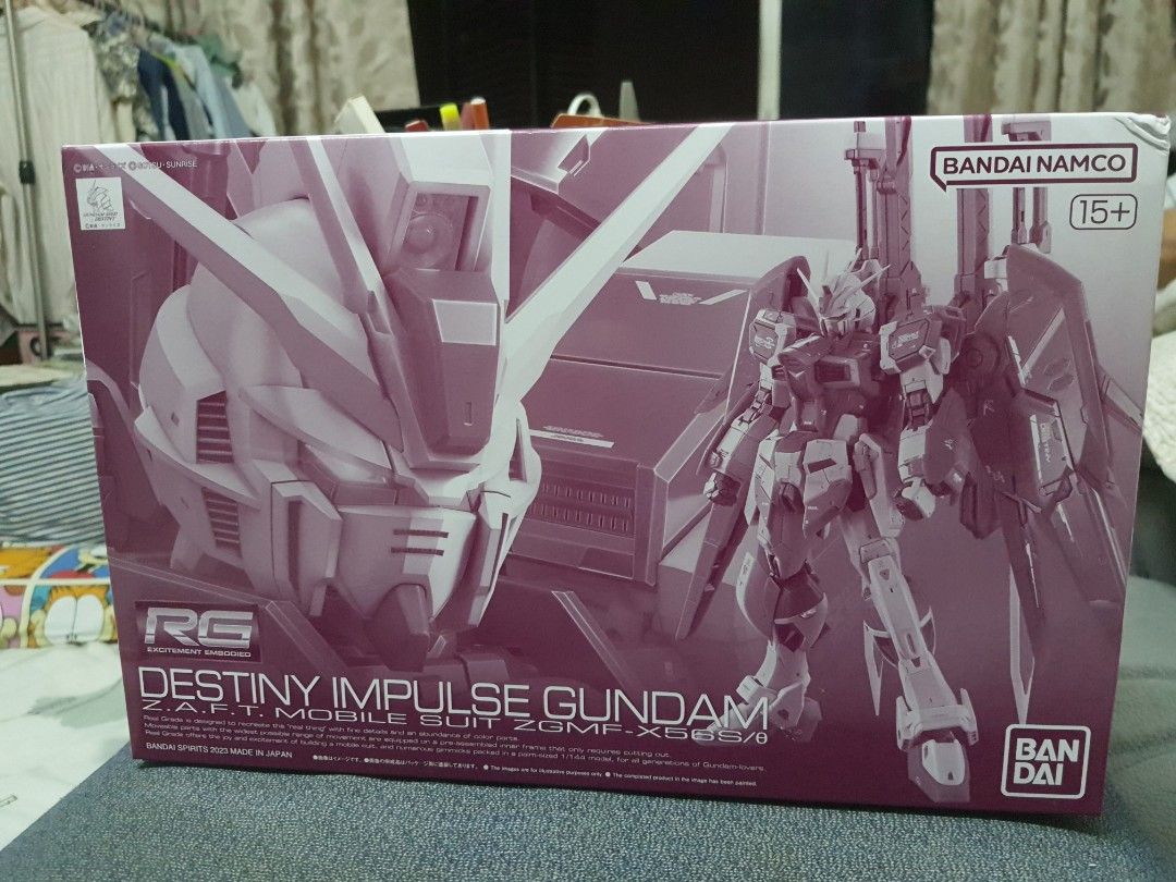 Rg destiny impulse gundam, Hobbies & Toys, Toys & Games on Carousell
