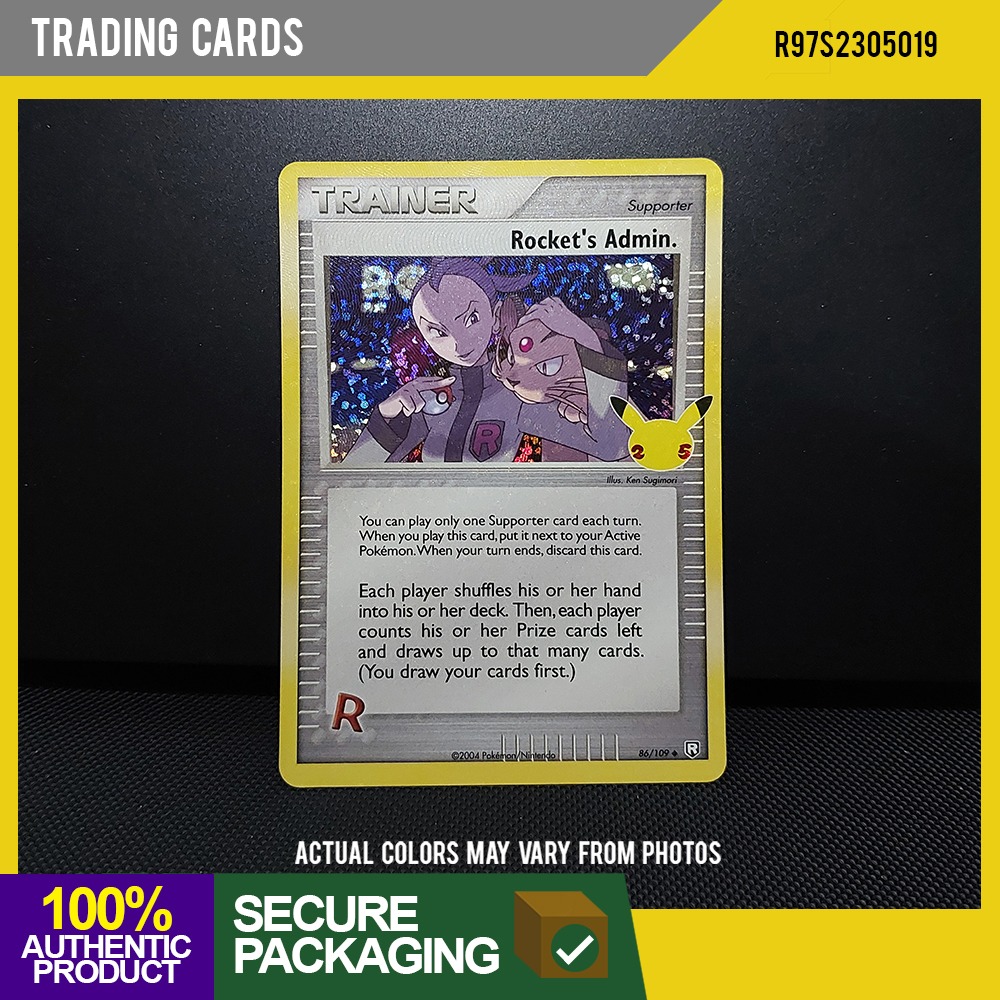 Rocket's Admin. (Pokemon Trading Card Game [TCG] Celebrations #86/109 ...