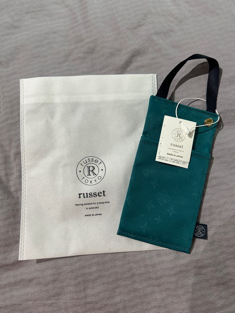 Russet Japan handphone pouch, Women's Fashion, Bags & Wallets, Purses ...