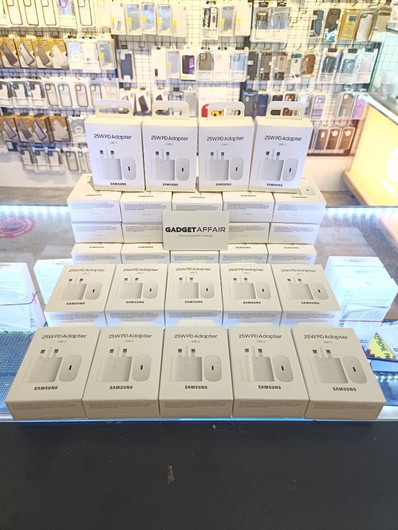 Samsung 25w PD Fast Charger (Local Set), Mobile Phones & Gadgets ...