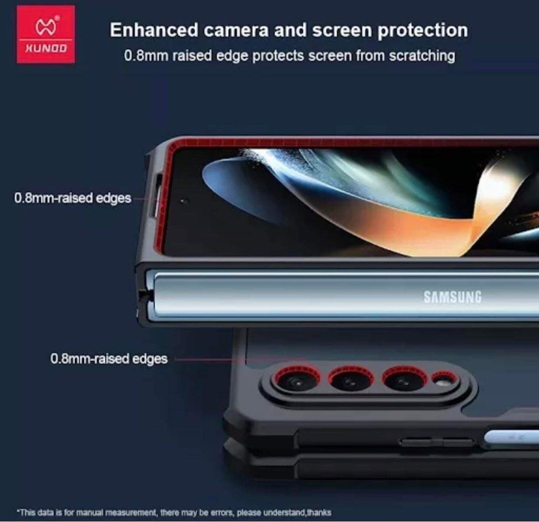 SAMSUNG Z FOLD 4 XUNDD ORIGINAL BEATLE SERIES SHOCKPROOF CASE, Mobile Phones & Gadgets, Mobile ...