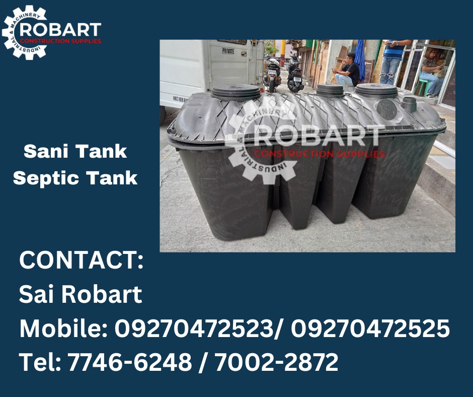 Sani tank Septic Tank, Commercial & Industrial, Construction Tools ...