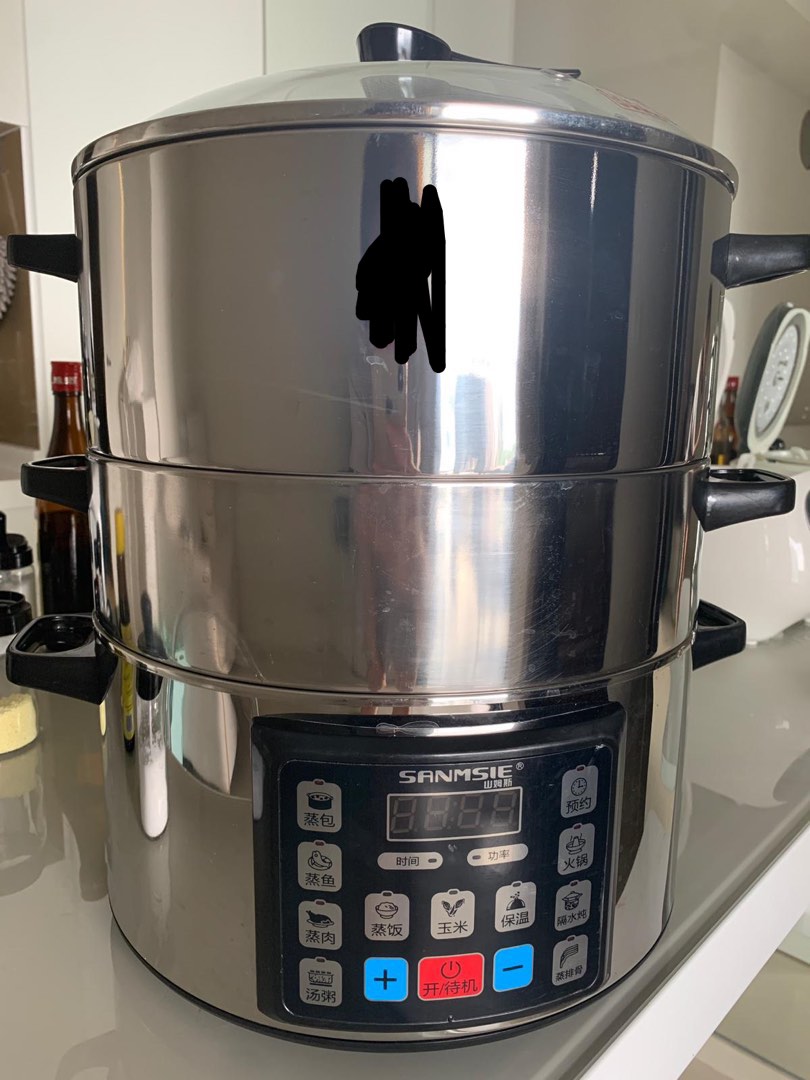 Sanmsie electric steam pot, TV & Home Appliances, Kitchen Appliances ...
