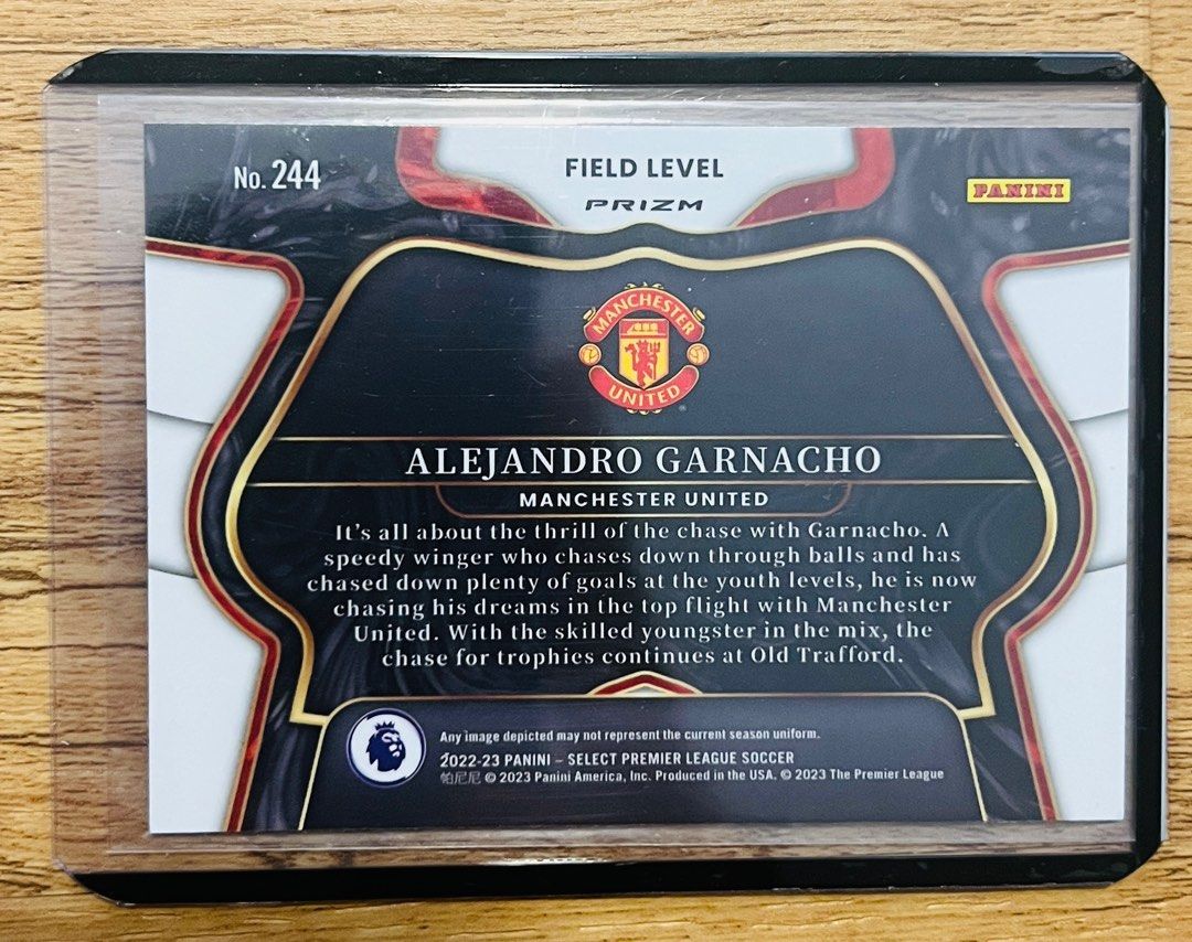 Select EPL Alejandro Garnacho RC Silver, Hobbies & Toys, Memorabilia ...