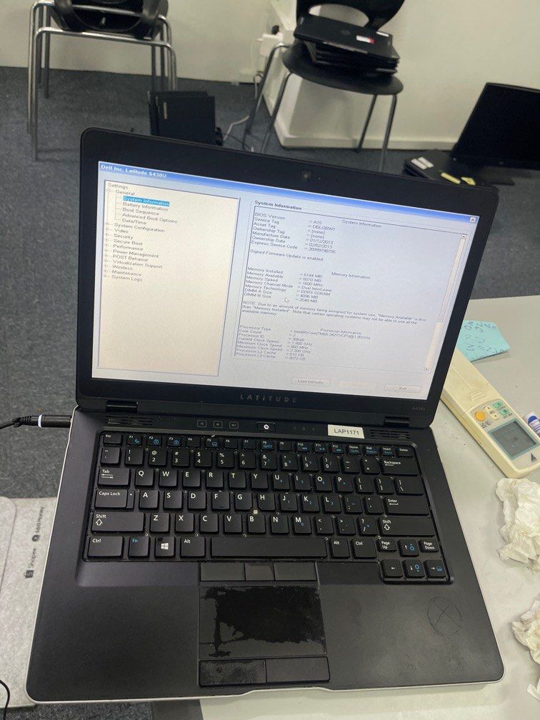 Selling dell latitude 6430u I5 3rd gen no battery, Computers & Tech ...