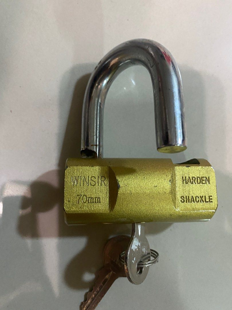 Shackles Mangga Brass Stainless Steel Lock Motor kunci Gate rumah anti ...