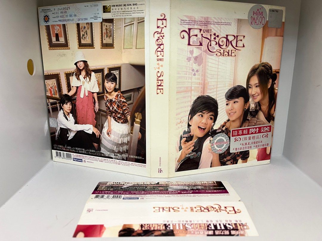 SHE Encore CD+VCD+Files, Hobbies & Toys, Music & Media, CDs & DVDs on ...