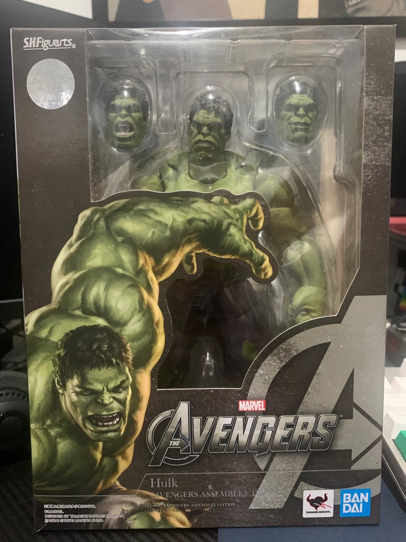SHF Incredible Hulk (Avengers Assemble Ed.), Hobbies & Toys, Toys ...