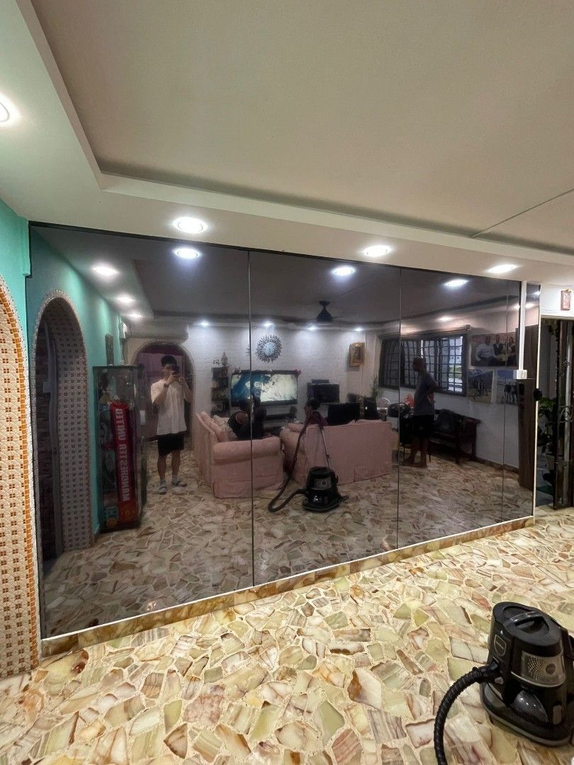 Silver Tinted Mirror Wall Panel Mirrors Panels customize customise wpc ...