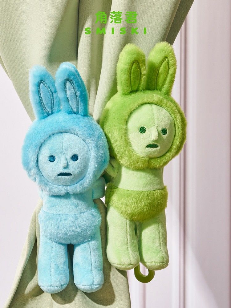 [SMISKI] SMISKI RABBIT HANGING PLUSHIES AVAILABLE IN BLUE AND GREEN ...
