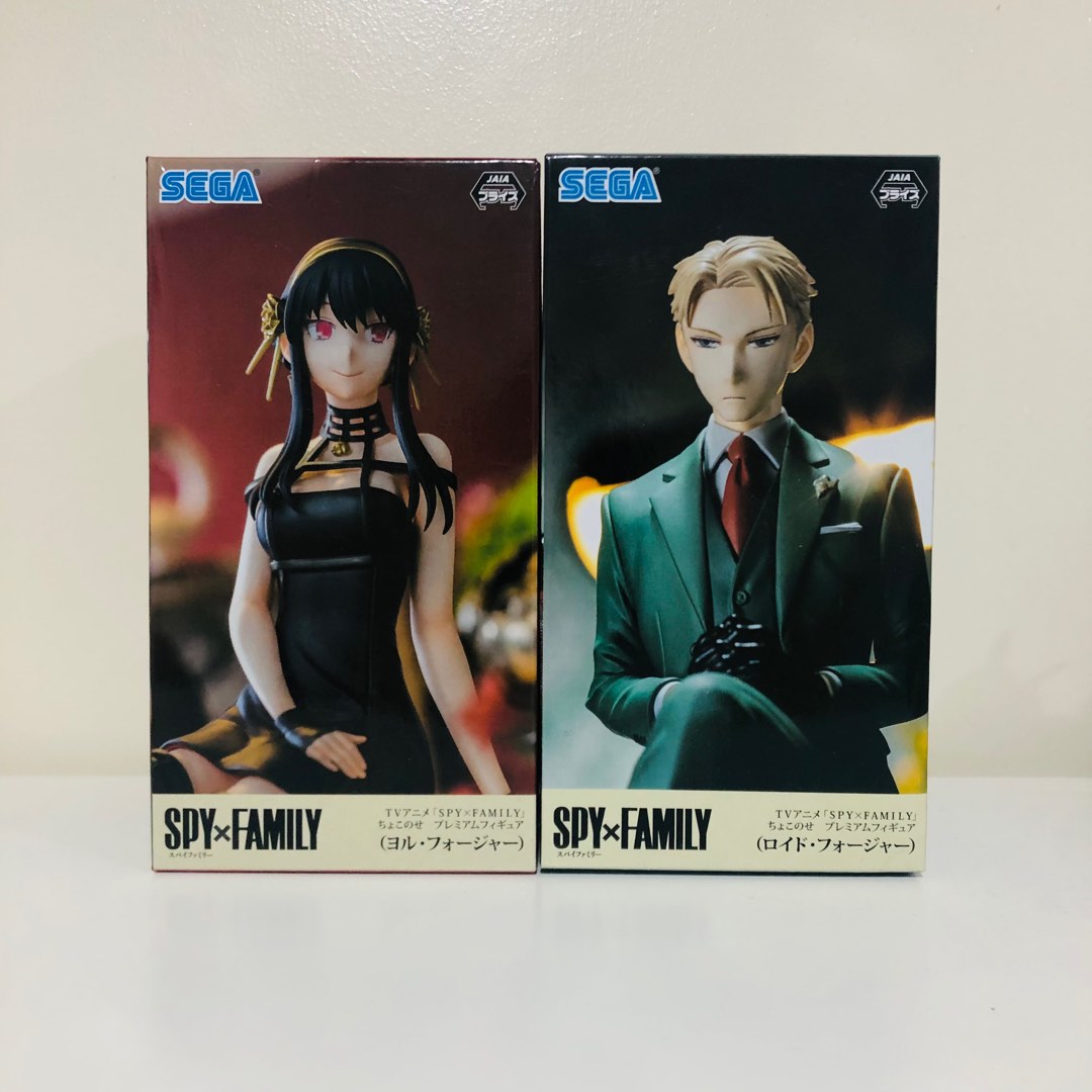 Spy x Family Yor and Loid forger Perching figure set, Hobbies & Toys ...