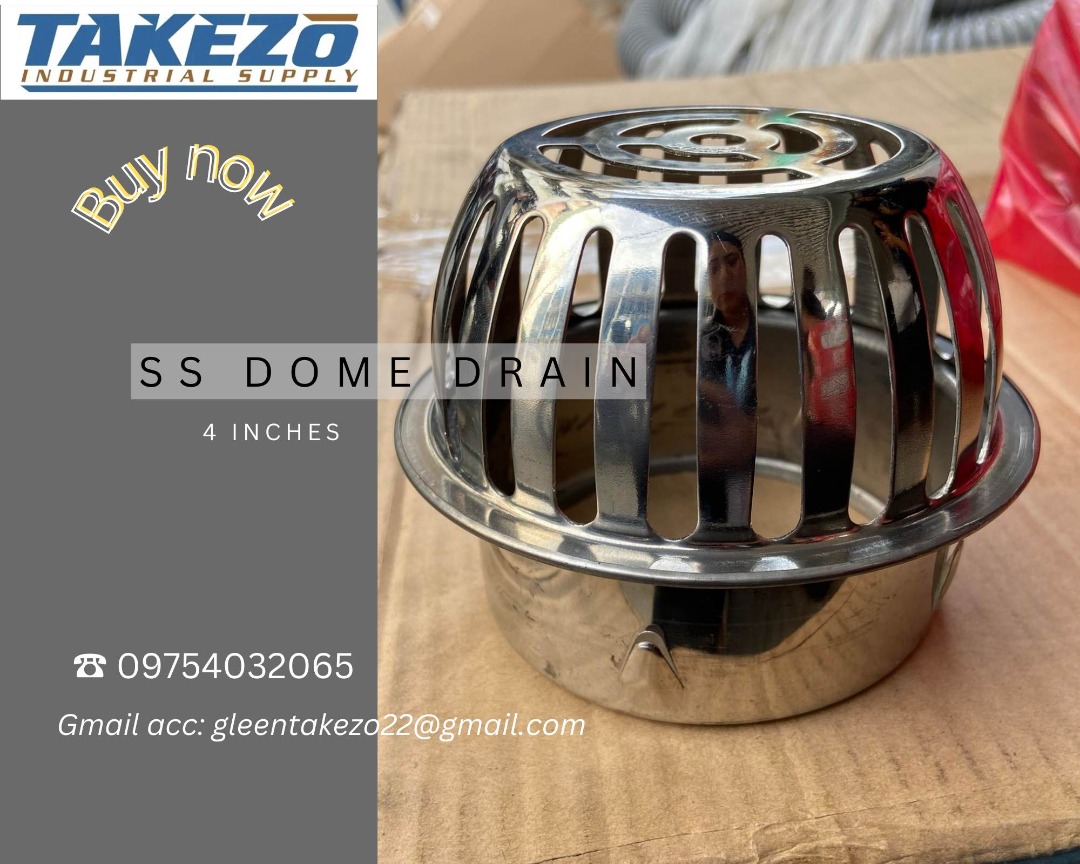 SS Dome Drain, Commercial & Industrial, Construction & Building ...