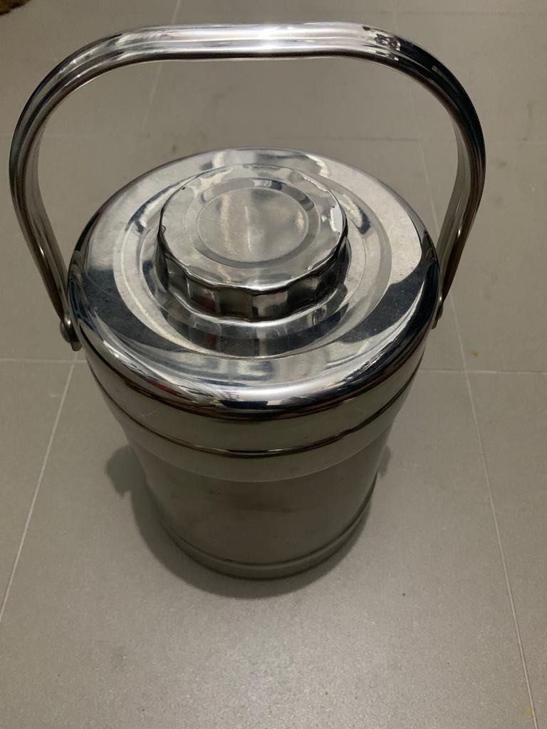 Stainless steel container, Furniture & Home Living, Kitchenware ...