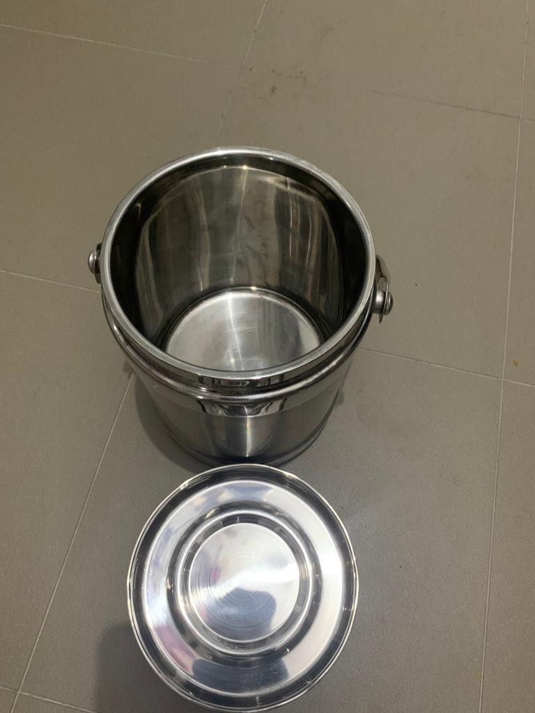 Stainless steel container, Furniture & Home Living, Kitchenware ...