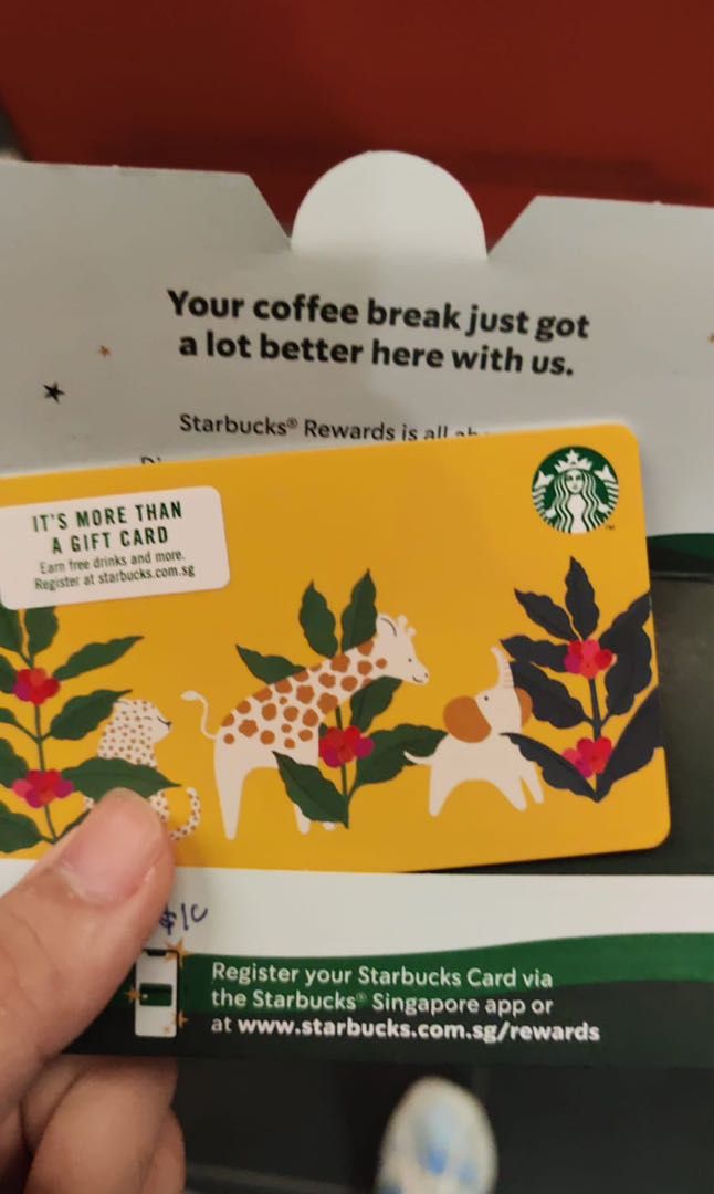 Starbucks Gift Card, Tickets & Vouchers, Store Credits on Carousell