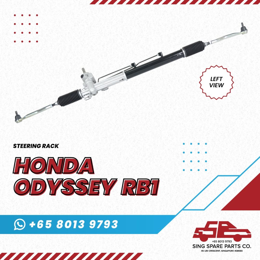 Steering Rack Honda Odyssey RB1 Hydraulic Power Steering Rack and ...