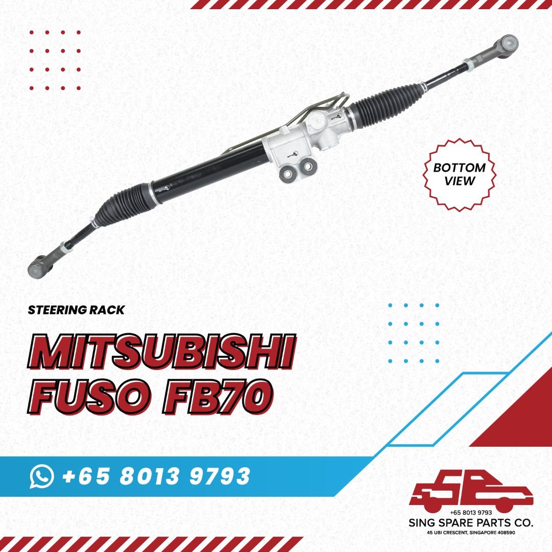 Steering Rack Mitsubishi Fuso Hydraulic Power Steering Rack and Pinion ...