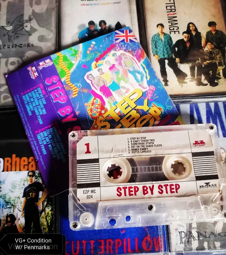 Step By Step Cassette Tape Original Cassette Tapes Vintage Cassettes ...