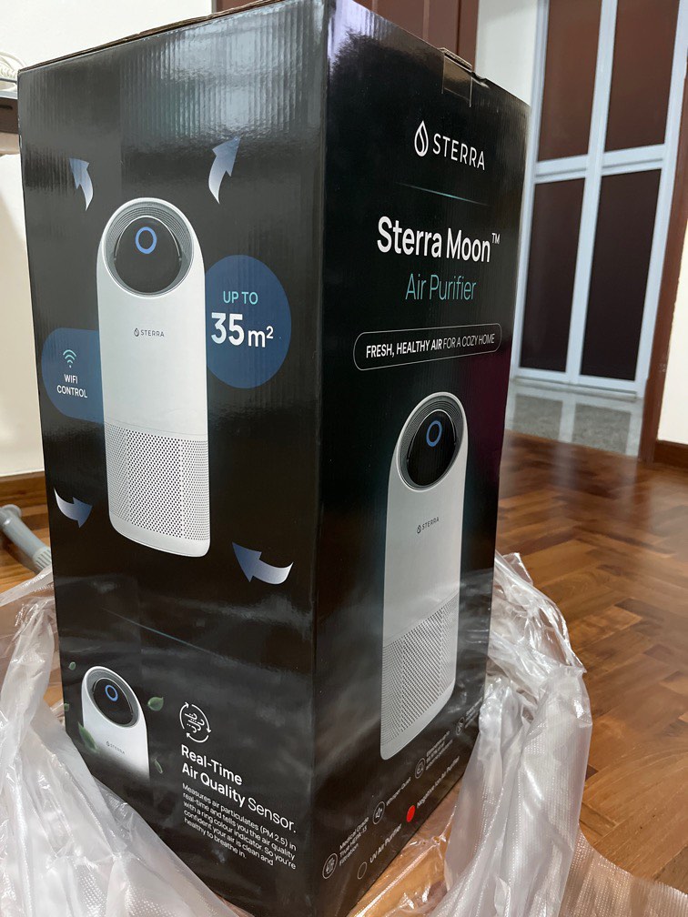 Sterra Moon Air Purifier (Brand New!), TV & Home Appliances, Air ...