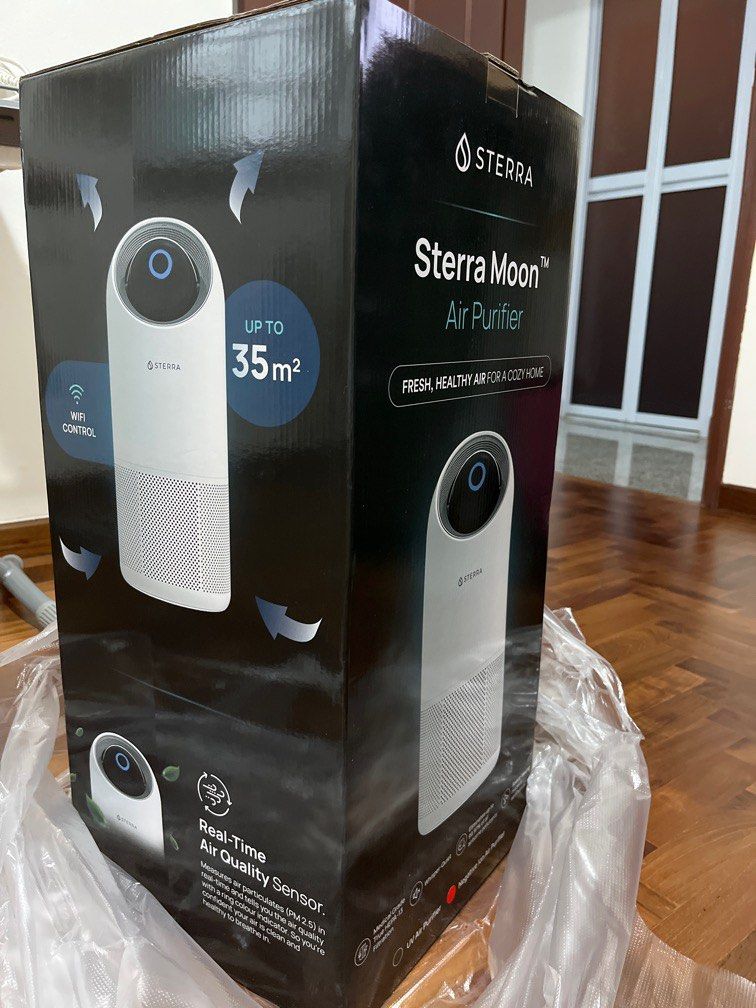 Sterra Moon Air Purifier (Brand New!), TV & Home Appliances, Air ...