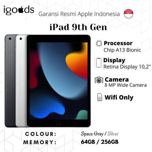 Tablet Apple Gen 9 Cicilan Bisa Gan BUNGA BISA 0%, Telepon Seluler ...