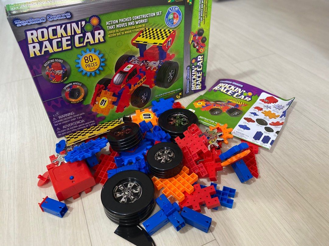 Techno Gear Rockin Race Car (STEM toy), Hobbies & Toys, Toys & Games on ...