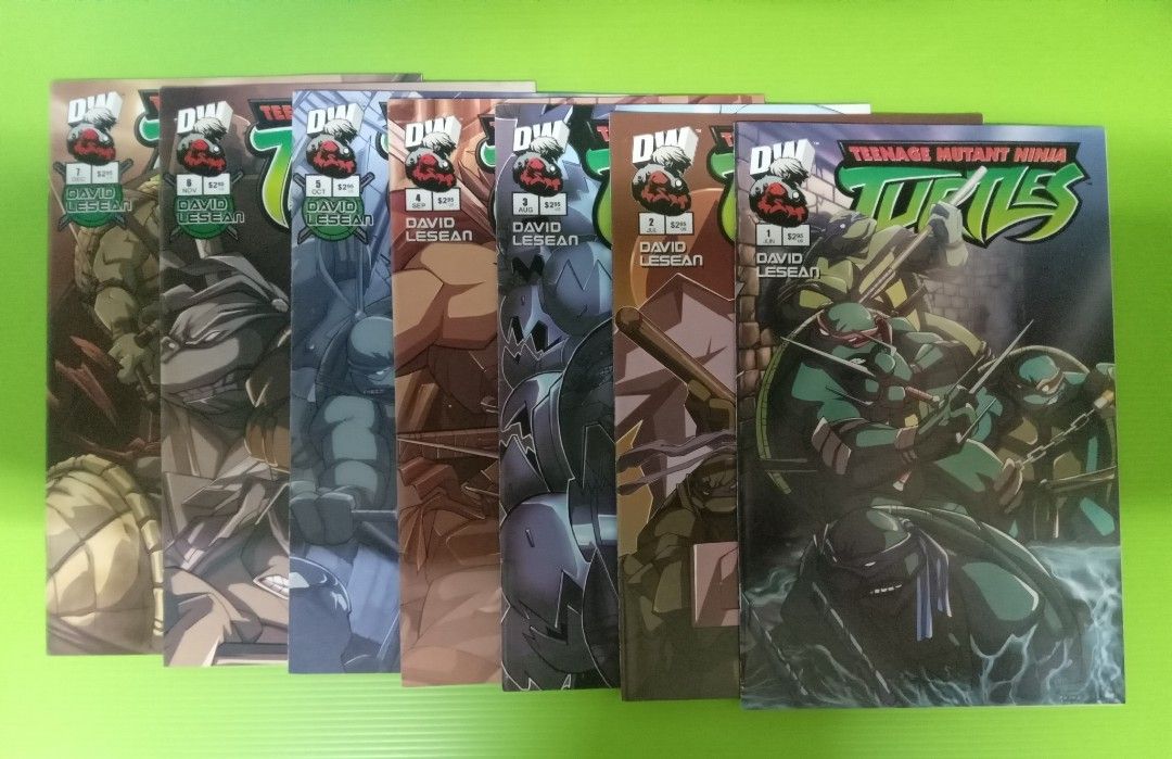 Teenage Mutant Ninja Turtles - 1,2,3,4,5,6,7 ( LeSean/John Romita ...